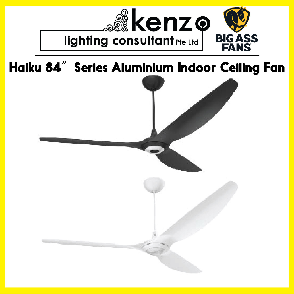 Haiku 84″-Series Aluminium Indoor Ceiling Fan | Shopee Singapore