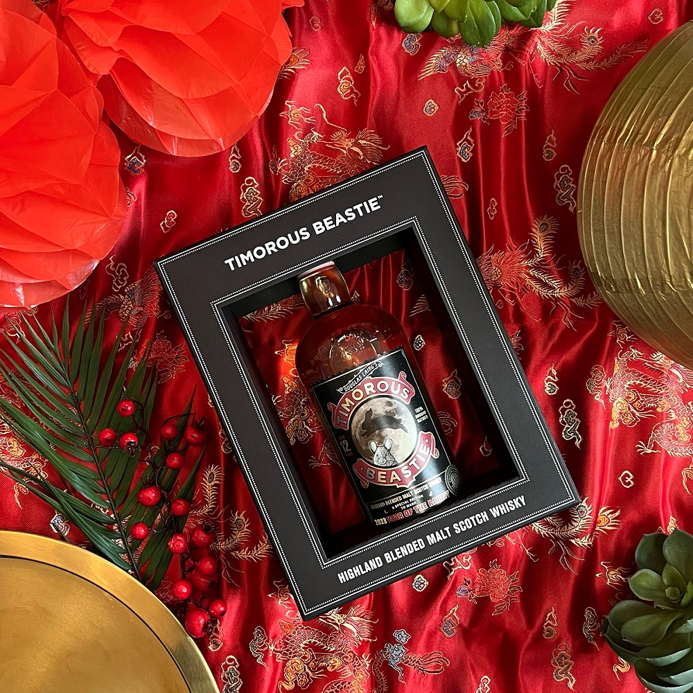 Timorous Beastie 12 Years Year of the Rabbit - Highland Malt Whisky ...