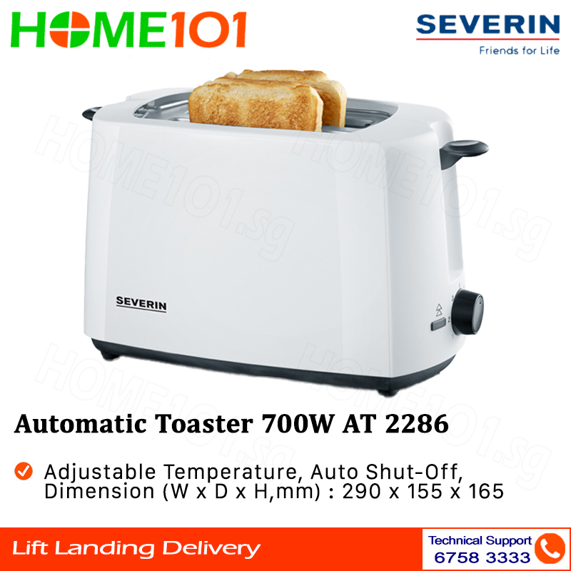 Severin Automatic Toaster White 700W AT 2286 | Shopee Singapore