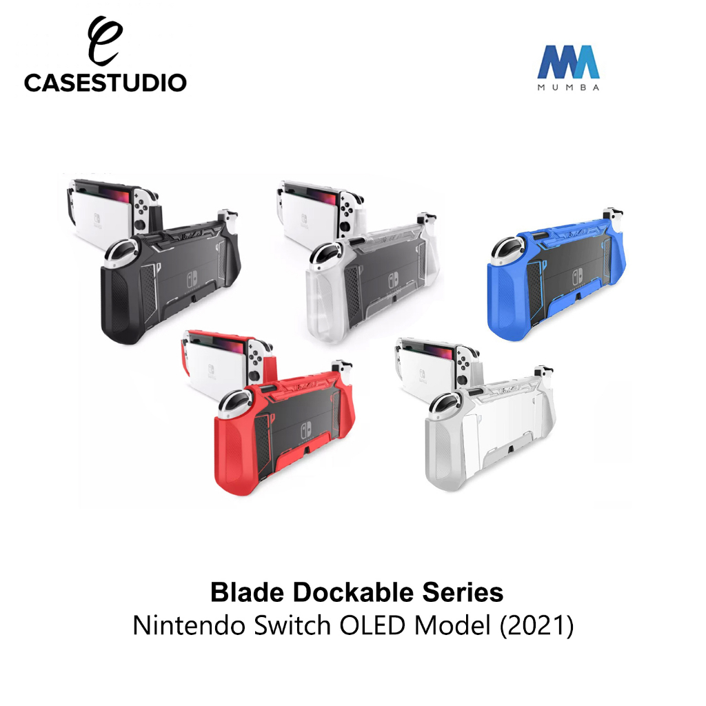 Mumba Blade Dockable Protective Grip Case For Nintendo Switch Oled