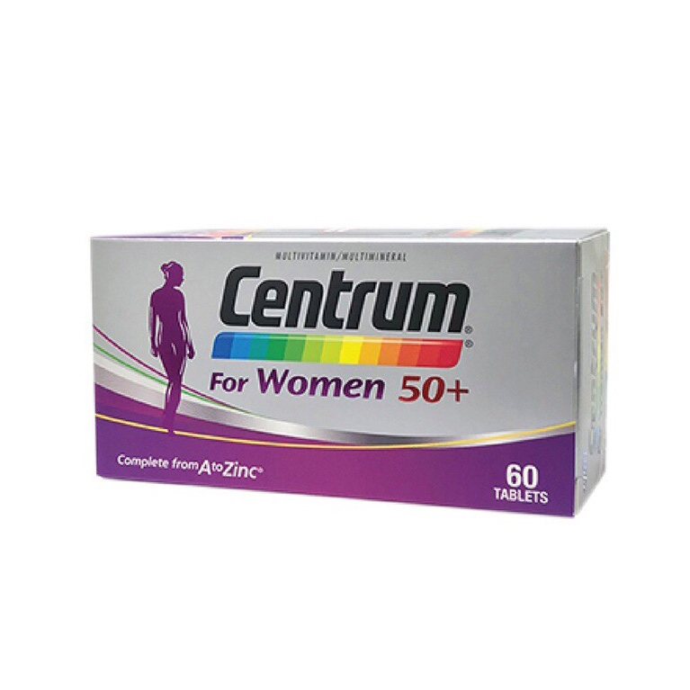 Centrum Multivitamin for Women 50+, Vitamin C, Iron & Calcium for Post ...
