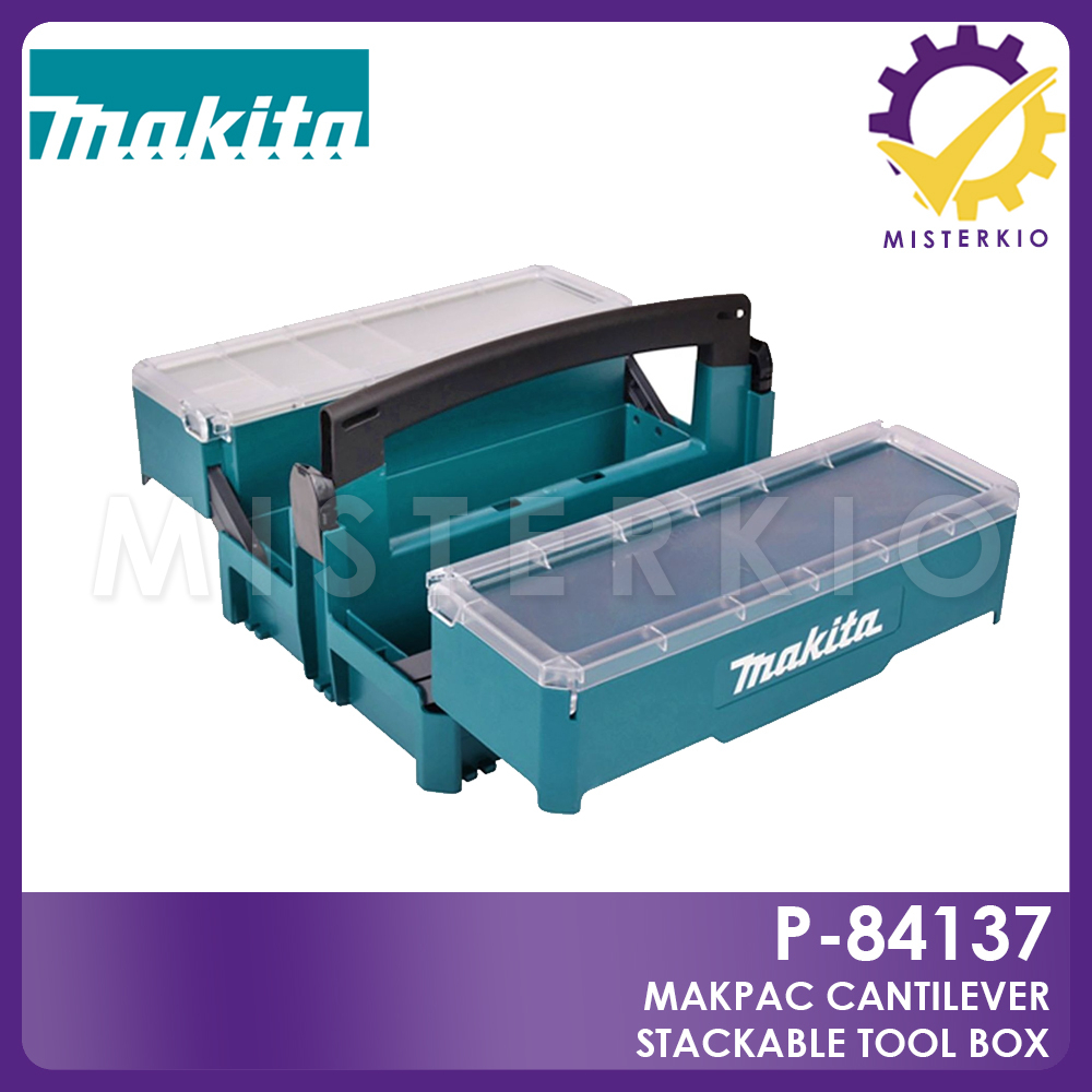 Makita Makpac Cantilever Storage Tool Box Case Toolbox 【P-84137】Toolbox ...