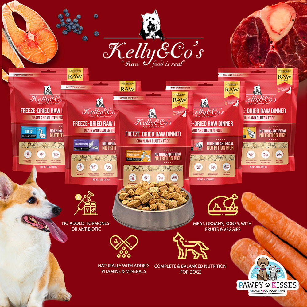 Kelly & Co's Freeze-Dried Raw Dinner Dog Food 14oz | Pawpy Kisses ...