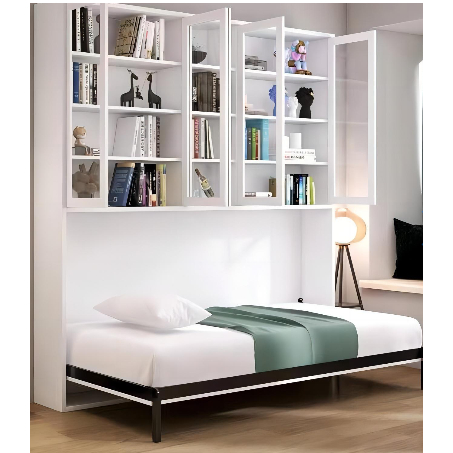 multi purpose bed, small space saving bed, different sizes, cabinet and ...