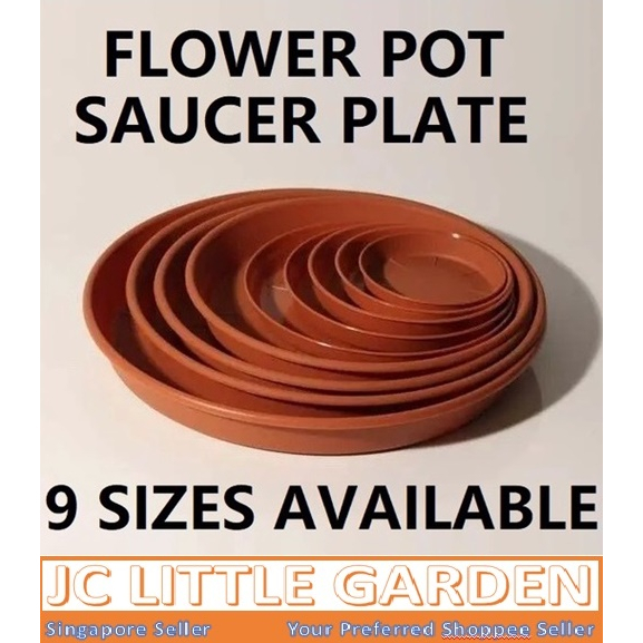 JCLSGP Round Plant Saucer Plant Pot Saucer Plate | Shopee Singapore