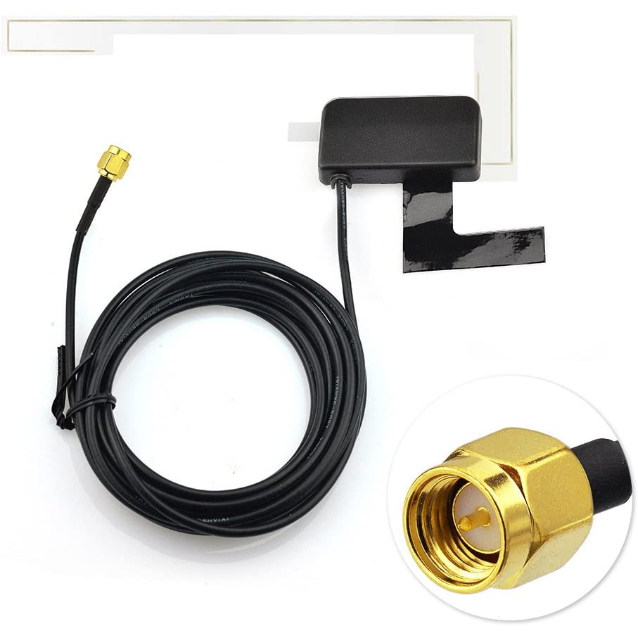 Bingfu DAB Aerial SMA Adapter DAB Antenna Internal Glass Mounted ...