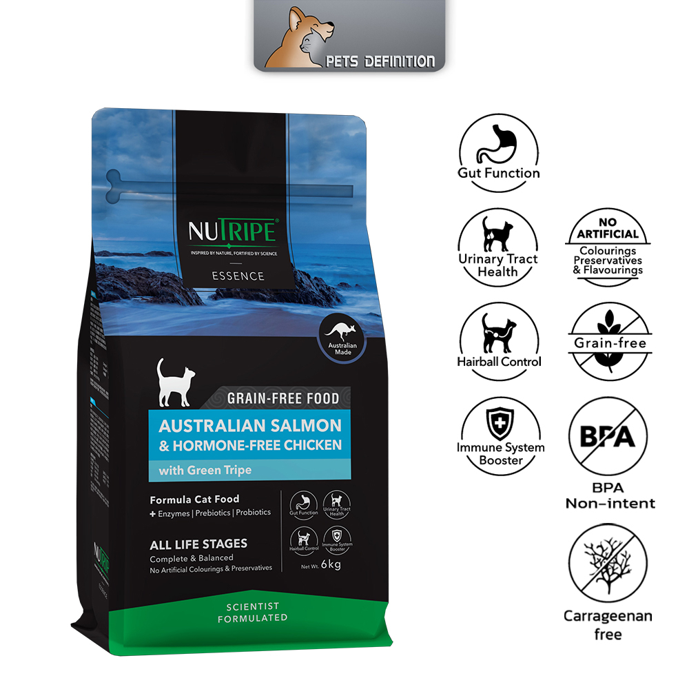 Nutripe - Essence Australian Salmon & Hormone-Free Chicken with Green ...