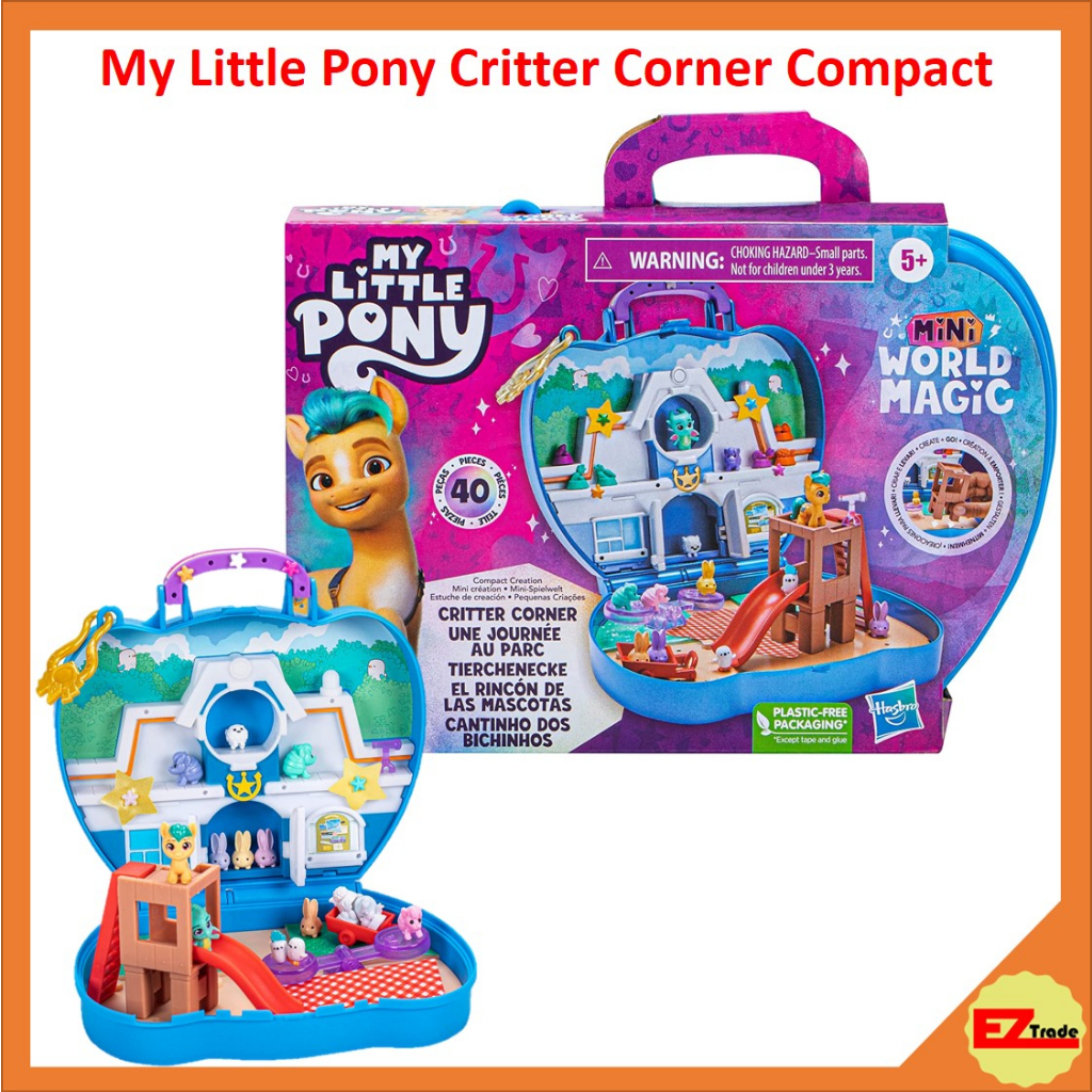 My Little Pony Mini World Magic Compact Creation Critter Corner Toy 6440 | Shopee Singapore