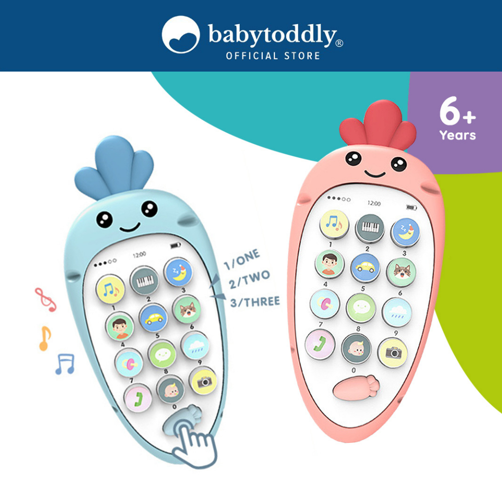 Musical Carrot Toy Phone | Shopee Singapore