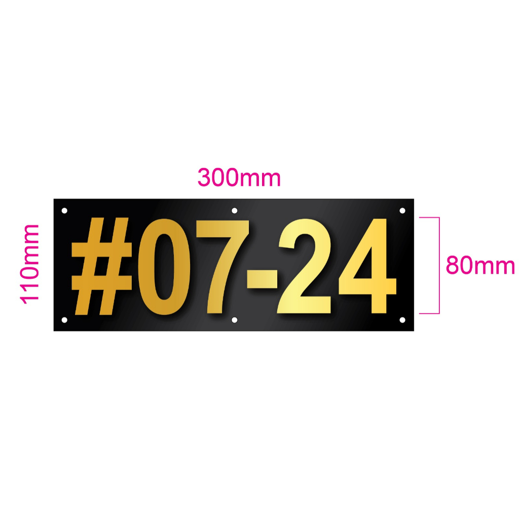 House / Home Unit Number Ideal for Condo and HDB | Shopee Singapore