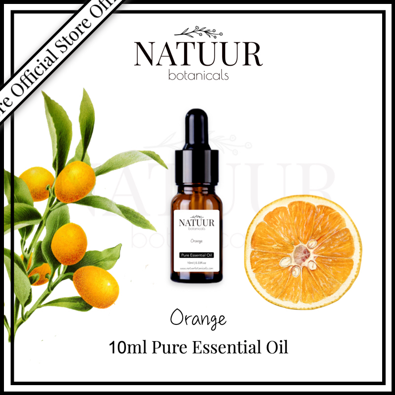 Orange - Natuur Botanicals Pure Essential Oil (10ml / 30ml) | Shopee ...