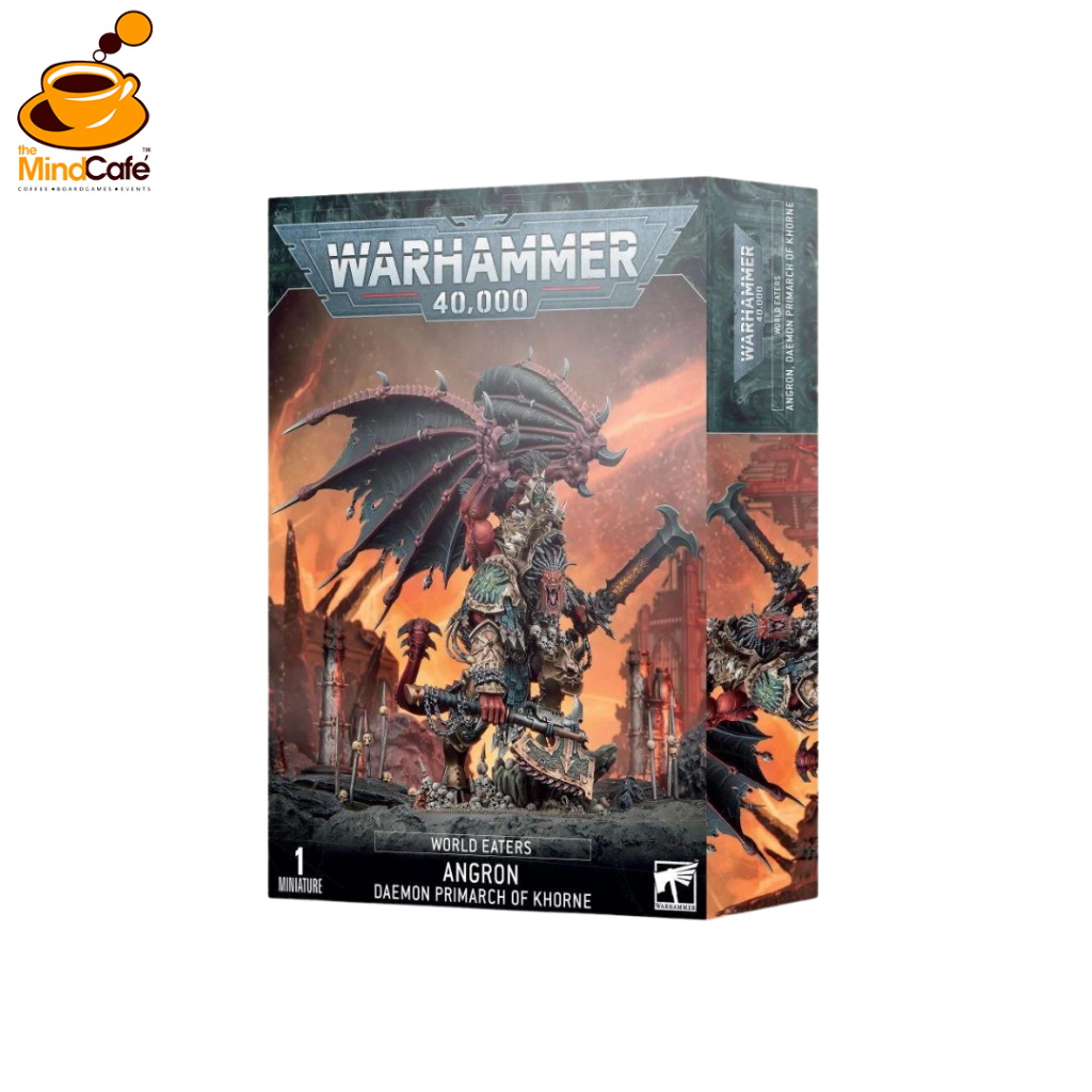 [The Mind Cafe] 40K World Eaters: Angron, Daemon Primarch of Khorne (Warhammer) | Shopee Singapore