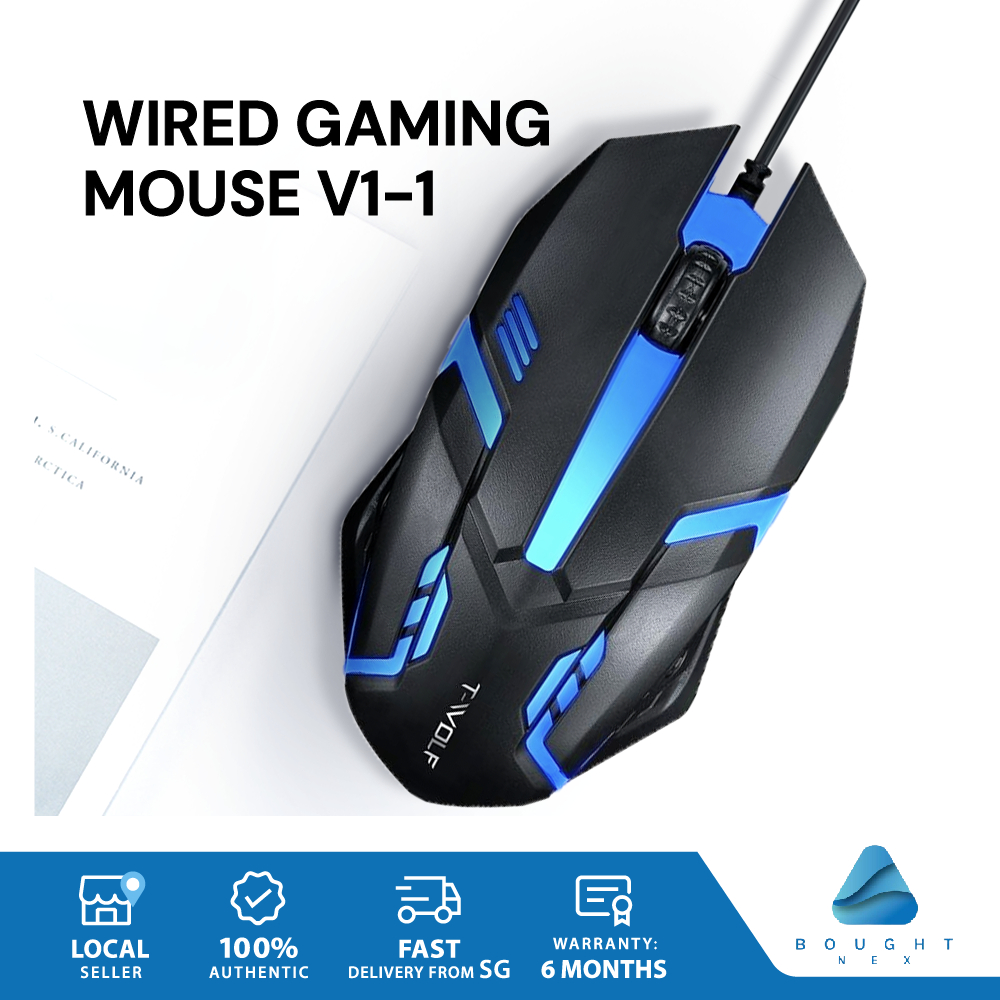 USB 2.0 Wired Optical Mouse Home Office Business Notebook Desktop ...