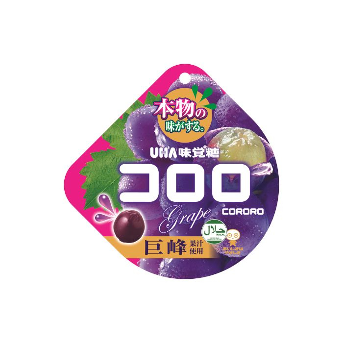 UHA CORORO Premium Gummies, Grape, 48g (Halal) | Shopee Singapore