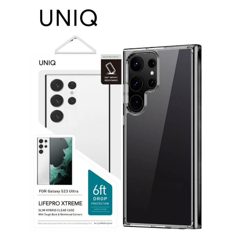 Uniq Hybrid Galaxy S23 LifePro Xtreme Back Phone Case | Shopee Singapore