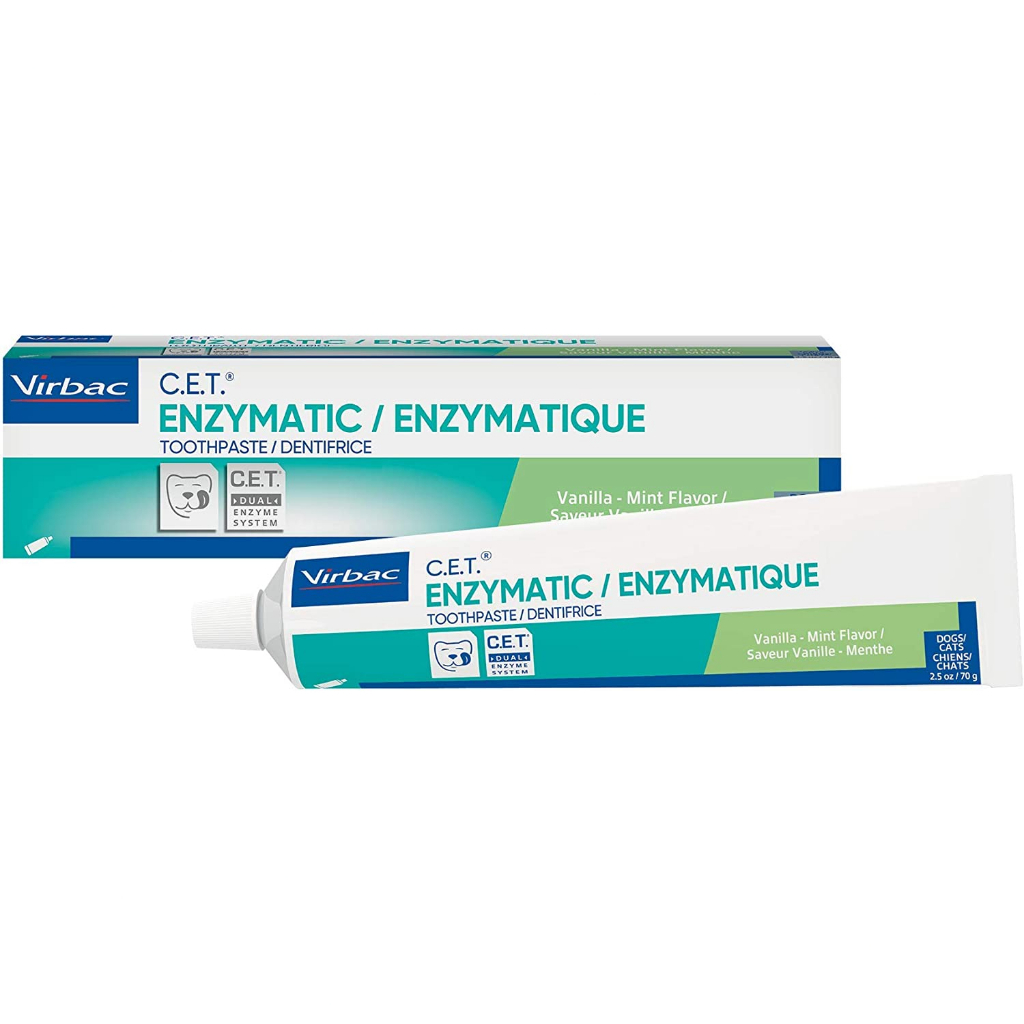 Virbac C.E.T Enzymatic Toothpaste 70g (4 Flavours) | Shopee Singapore