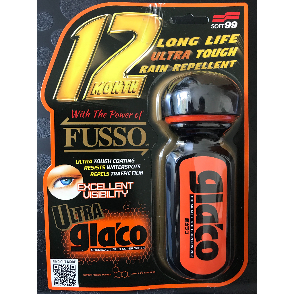 Soft99 Ultra Glaco Water Repellent Glass Coating | Shopee Singapore