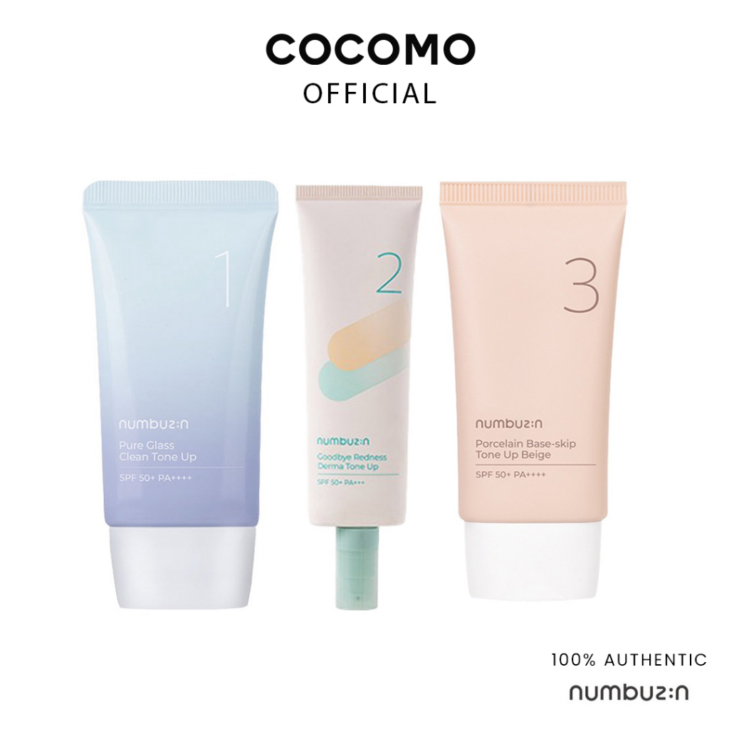 (NUMBUZIN) Tone Up Sunscreens 50ml - COCOMO | Shopee Singapore