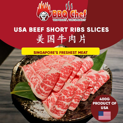 USA Beef Short Ribs Boneless (Prime)Slice | Shopee Singapore