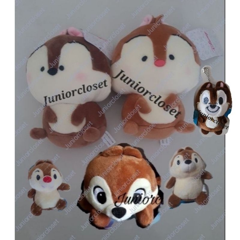 🆕️ authentic Disney x Classic tummy chip plushie/ Chip & Dale plushie ...