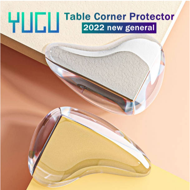 table corner protector clear water drop bumper corner pvc table corner ...