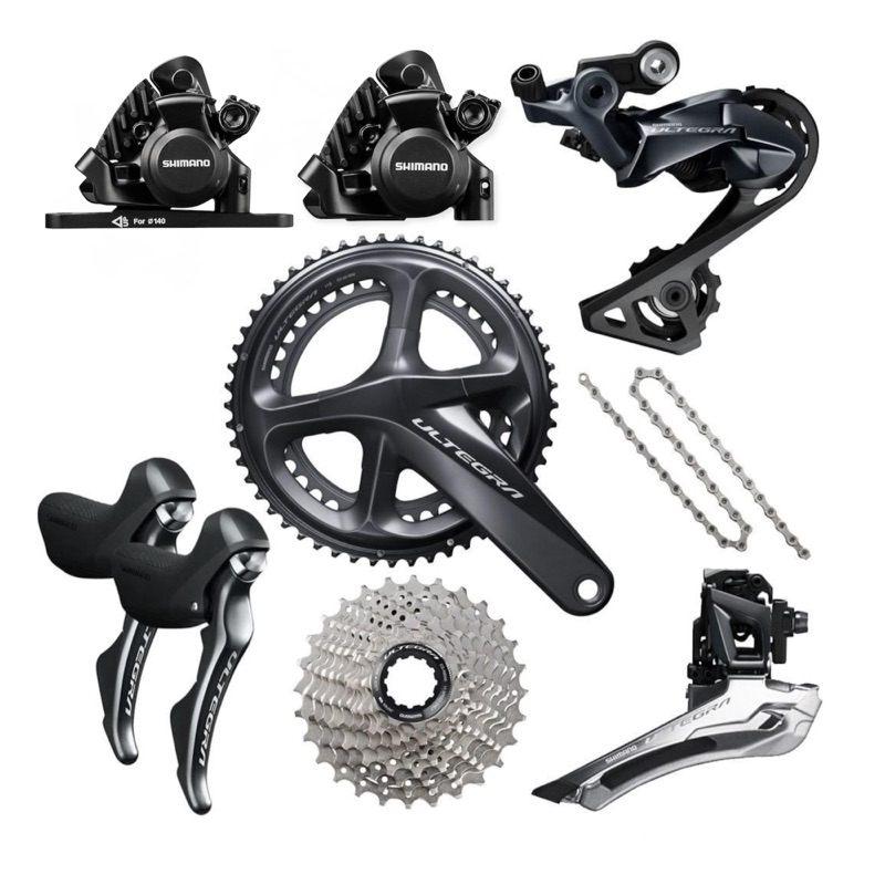 [SG LOCAL STOCK] Shimano Ultegra R8000 Mechanical Disc Brake Groupset ...