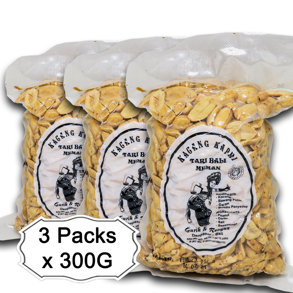 Roasted Bali Peanuts (choice of 3 packs or 1 pack) | Shopee Singapore