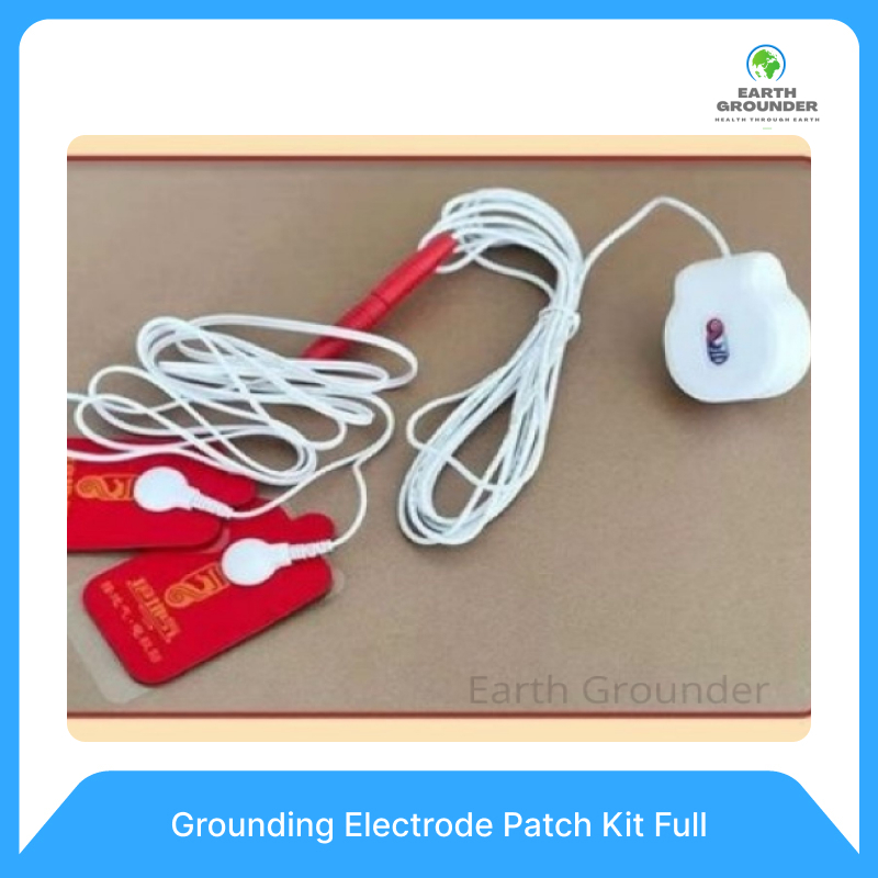 Earth Grounder - Grounding Electrode Patch Kit (with White Cable ...