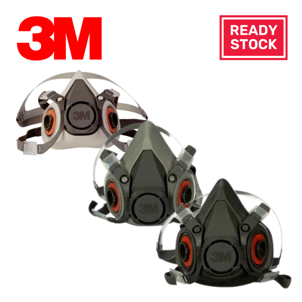 3M Half Facepiece Reusable Respirator with Adjustable Headstraps ...