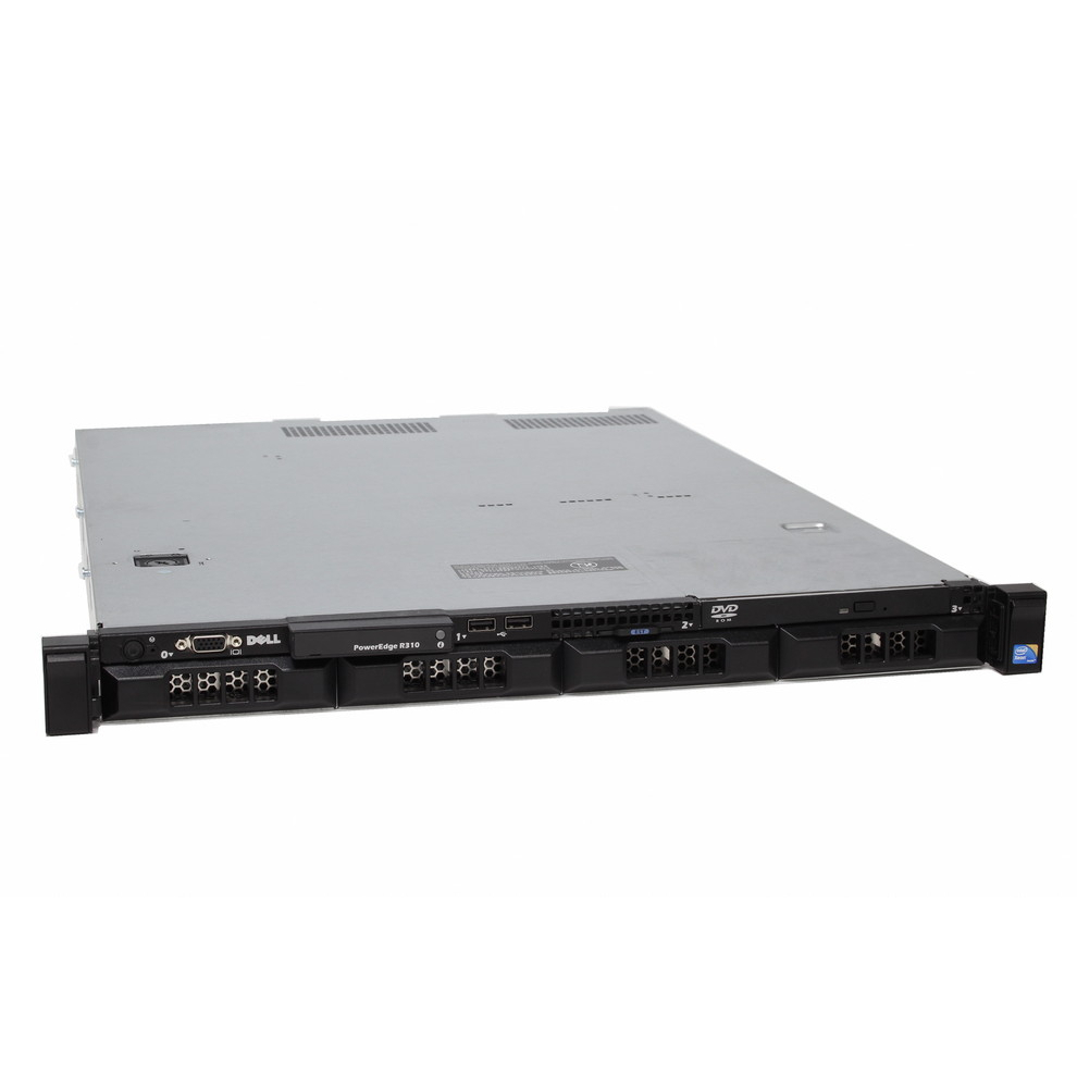 Dell R310 X3430 2.4GHz 16GB RAM 2 x 4TB HDD 4 x LFF Bays rack mount ...
