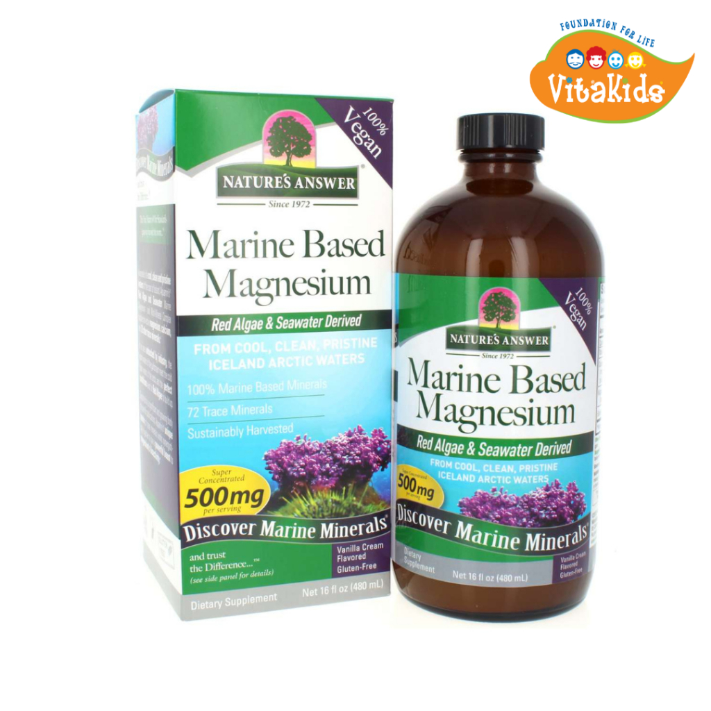 Nature's Answer Plant Based Magnesium 500mg, 480 ml. | Shopee Singapore