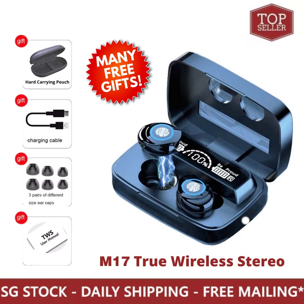 [TopSeller] M17 TWS Bluetooth V5.1 LE True Wireless Stereo Earbuds ...