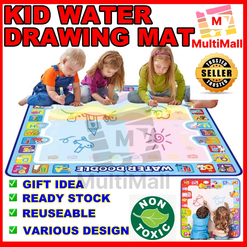SG Kid Water Drawing Mat| Doodle Mat | Gifts | Drawing mat for kid ...