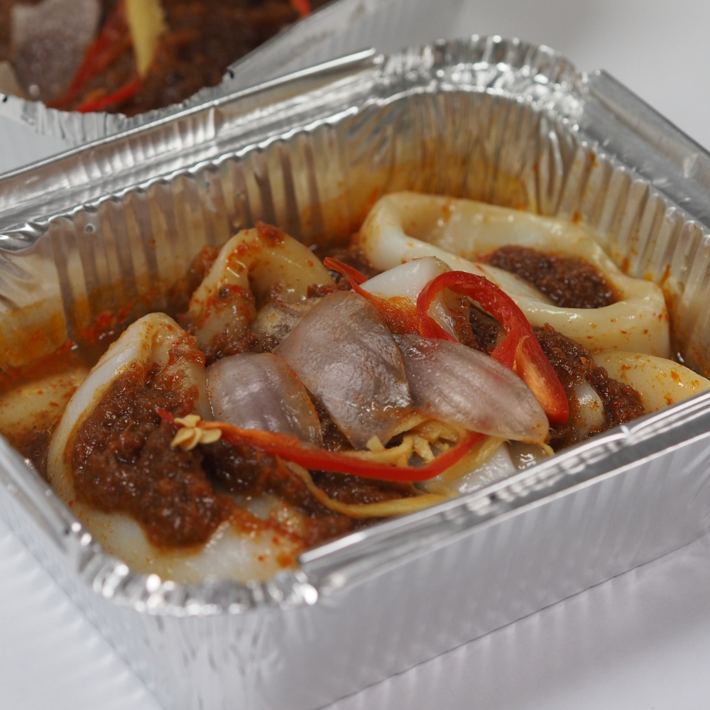 City Satay Sambal Squid (250g x 2 trays) Raw | Shopee Singapore