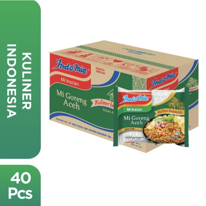 Indomie Mi Goreng Aceh (Carton - 40 packets) | Shopee Singapore