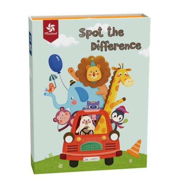 Spot the Difference - Pinwheel Wipe Clean Cards - Children Educational ...