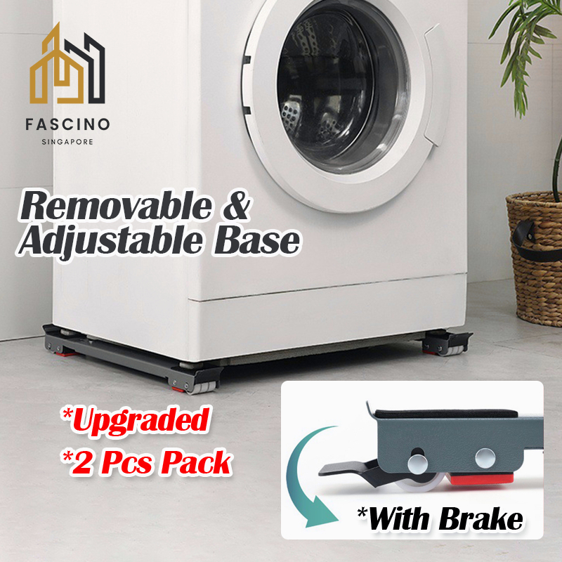 【SG】Washing Machine Base Rack Leg Removable Adjustable Furniture Base ...
