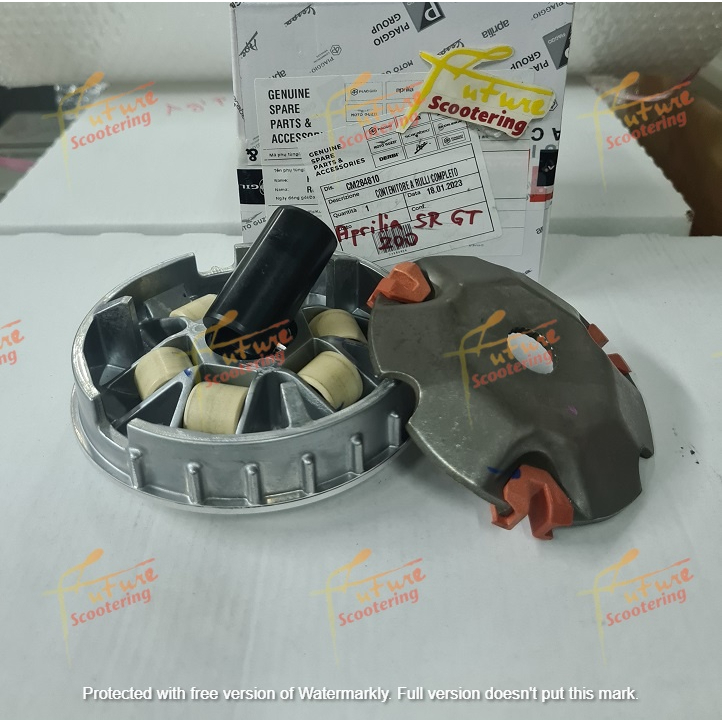 Aprilia SR GT 200 Variator Set (Genuine Piaggio Spare Parts) | Shopee ...