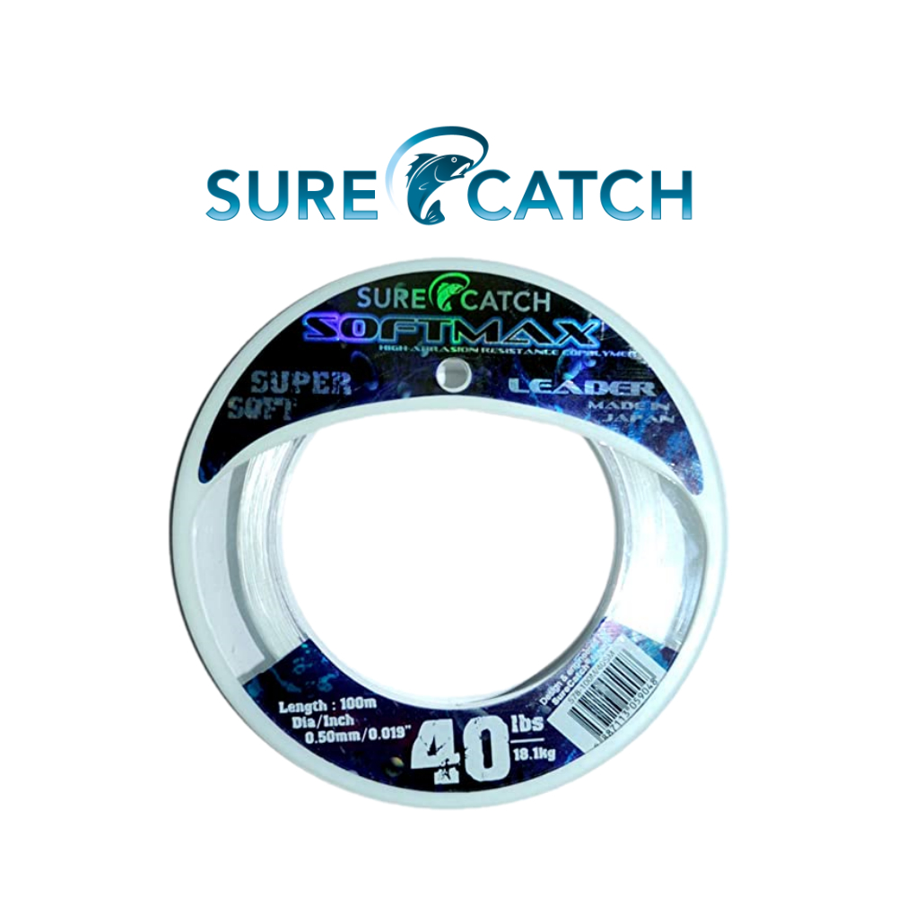 SureCatch - Softmax ~ Max Series, Super Soft Leader, 100m ~ Fishing ...