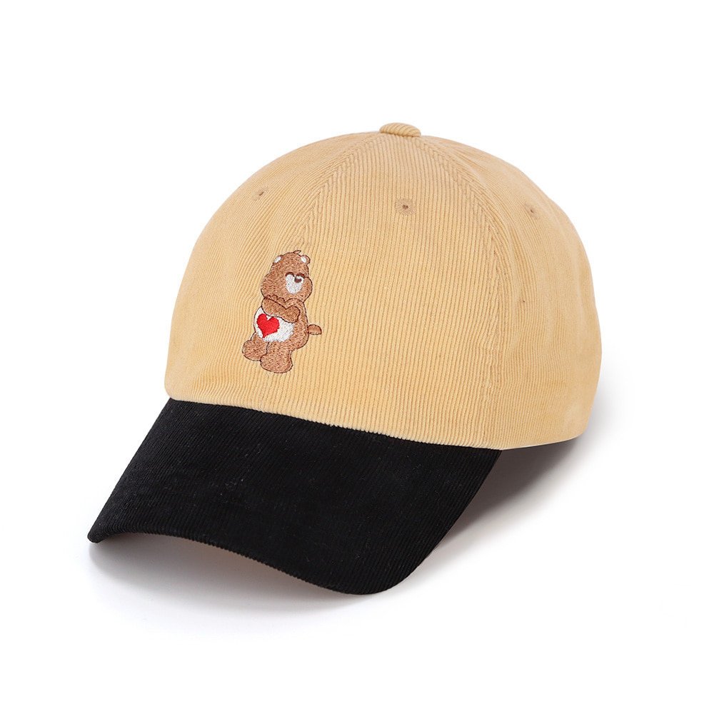 CAPSNSTUFF Care Bears Corduroy Two-Tone Color Matching Ball Cap ...