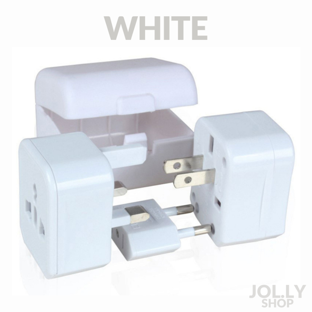 Universal Compact Travel Adapter Wall Plug | Shopee Singapore