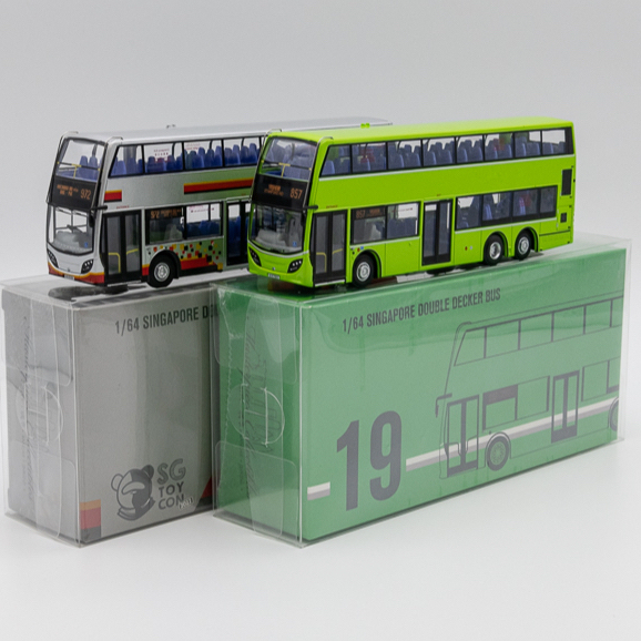 Diecast Toy Singapore Bus 1/64 E500/B9TL/B8L/A95 City Series (Various ...