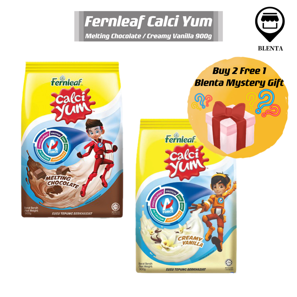 [Bundle of 2]Fernleaf CalciYum Milk Formula Melting Chocolate/Creamy ...