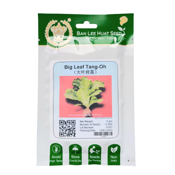 Ban Lee Huat Seed Local Singapore Grower's Choice Seed Leafy Big Leaf ...