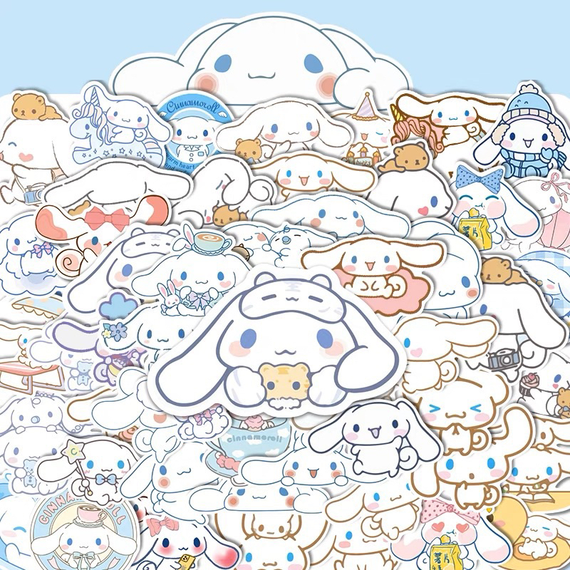 🌟Local Stock🌟Authentic Cinamoroll Water Resistant Stickers | Shopee ...