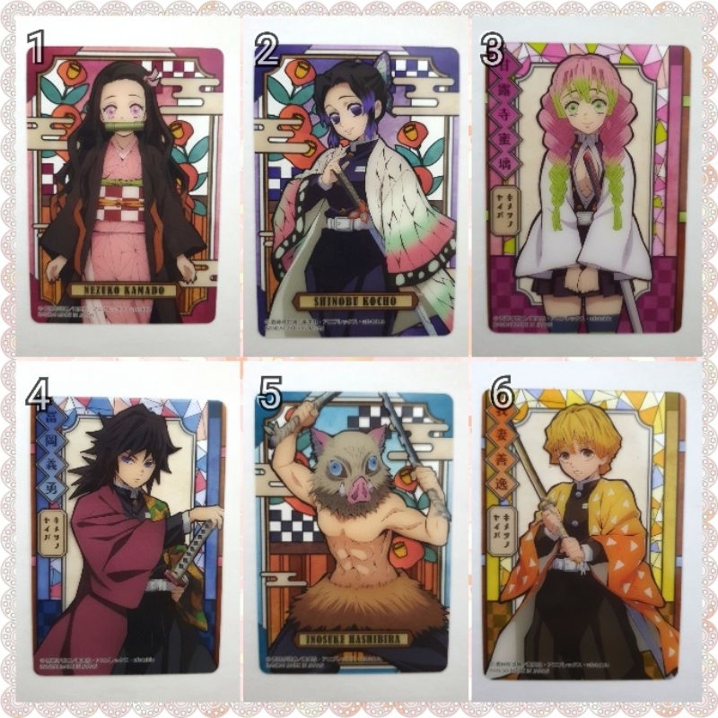 Demon Slayer Kimetsu no Yaiba Nezuko Shinobu Mitsuri Giyu Inosuke ...