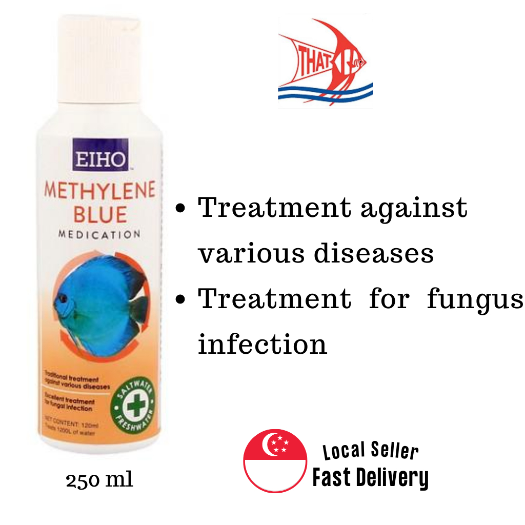 Eiho Methylene Blue Treatment for Protozoan Parasites and Fungus in ...