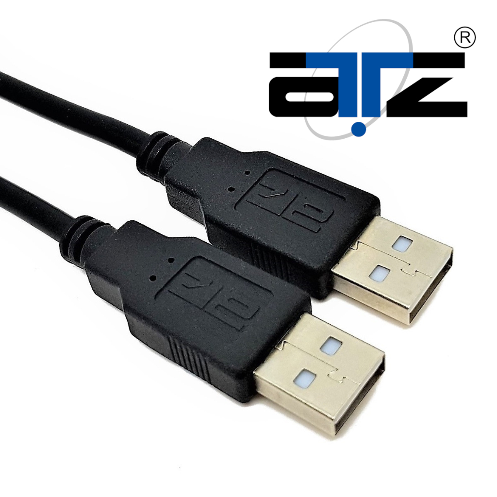 ATZ USB 2.0 (2m / 3m / 5m) Cable, USB 2 A-Male to A-Male Cable w ...
