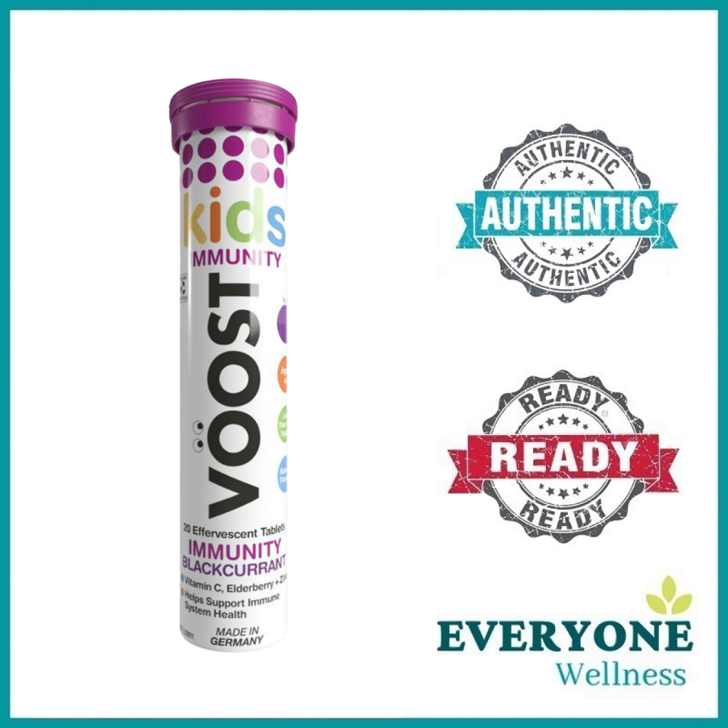 [Local Delivery] VOOST Kids Immunity Blackcurrant Effervescent ...