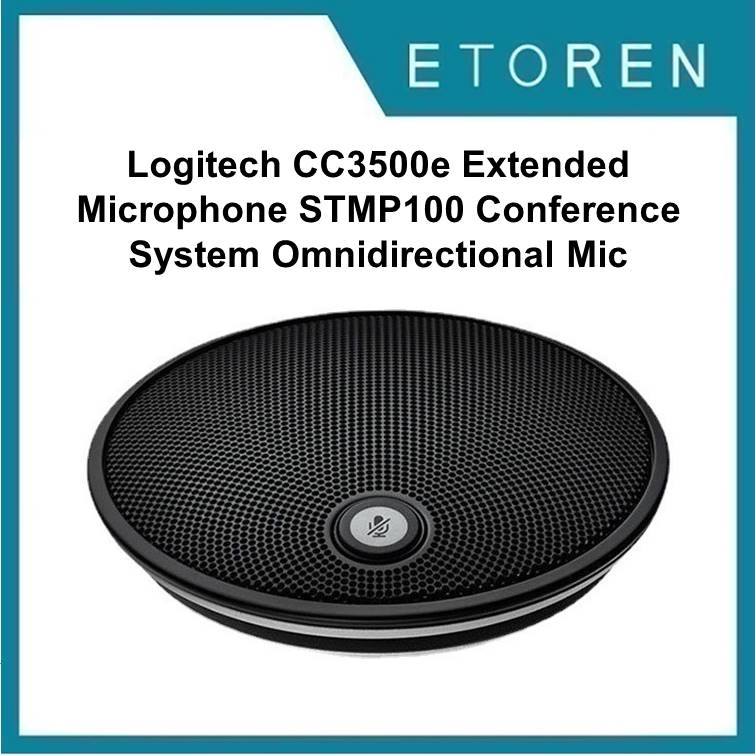 Logitech CC3500e Extended Microphone STMP100 Conference System ...